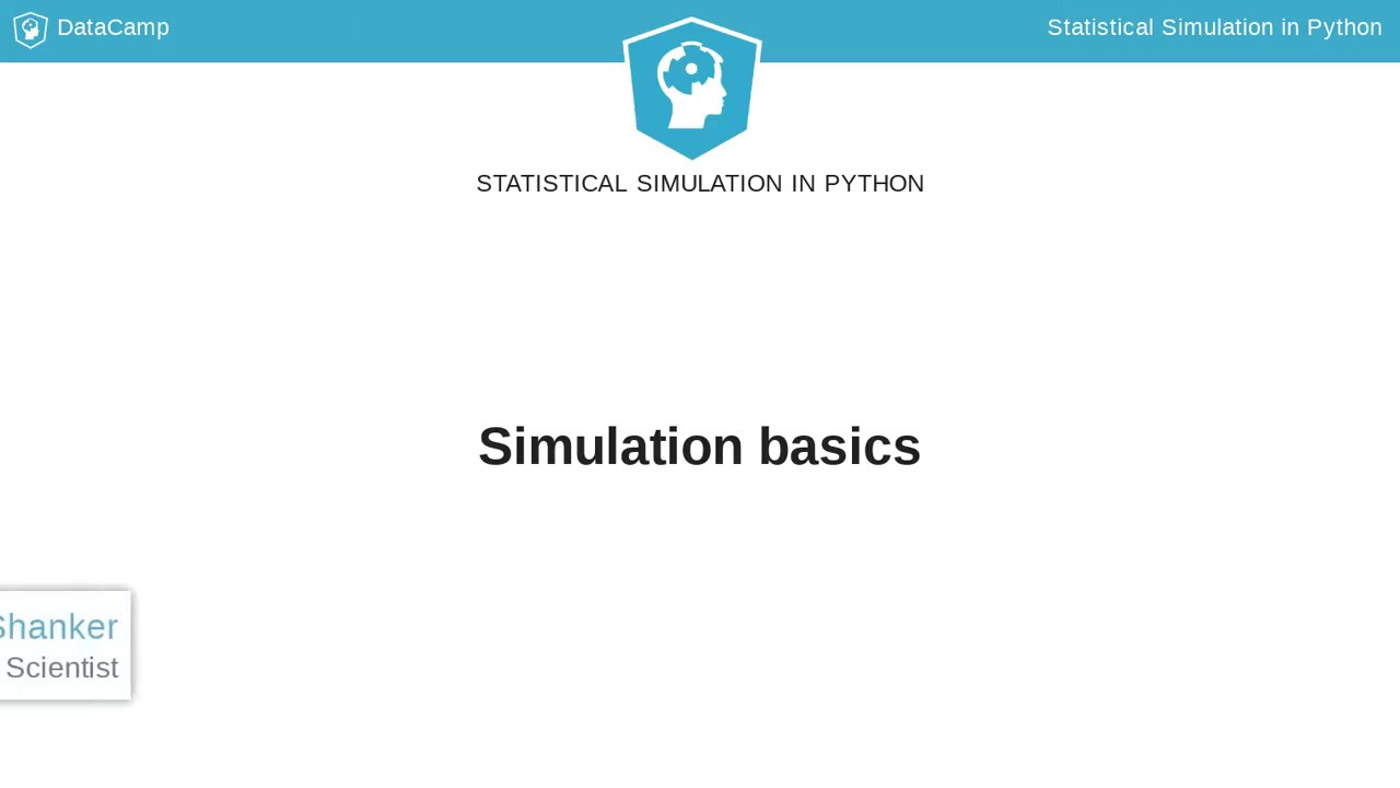 Python Tutorial: Simulation basics