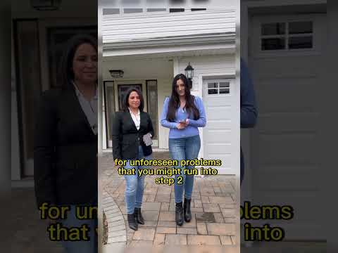 Some construction advice from your local realtors Linda and Lizzie From RE/MAX City Square.