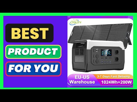 1800W 1600W Portable Power Station 1024Wh Pure Sinve Wave Lifepo4