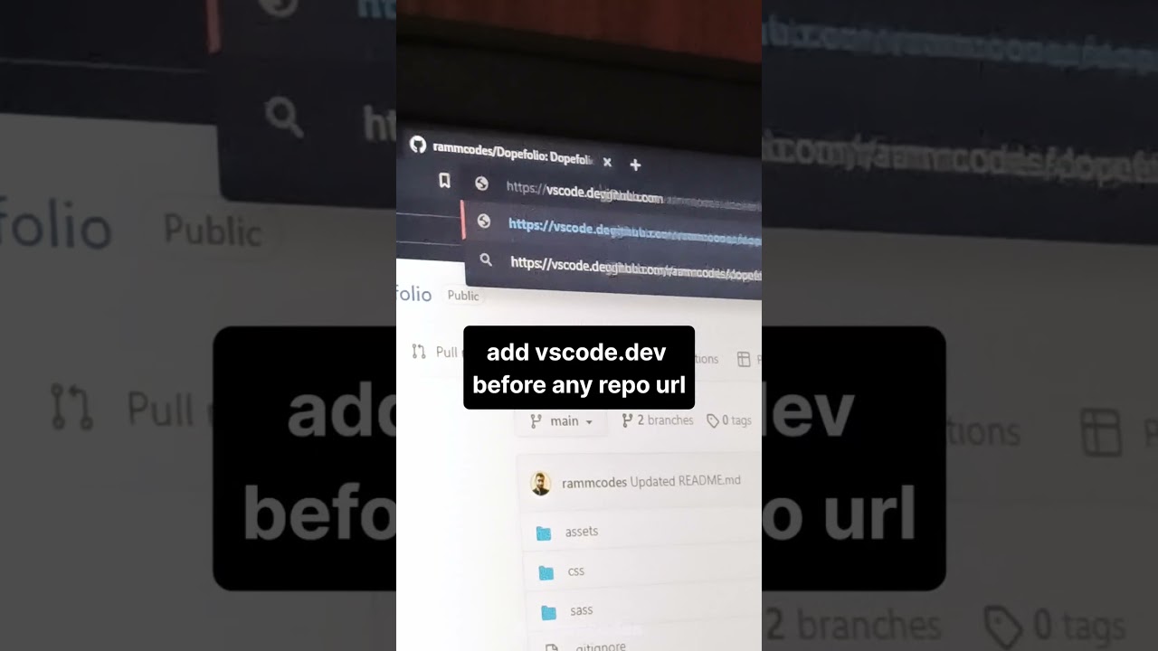 Open Any Github Repo in VS-Code  || #vscode #github