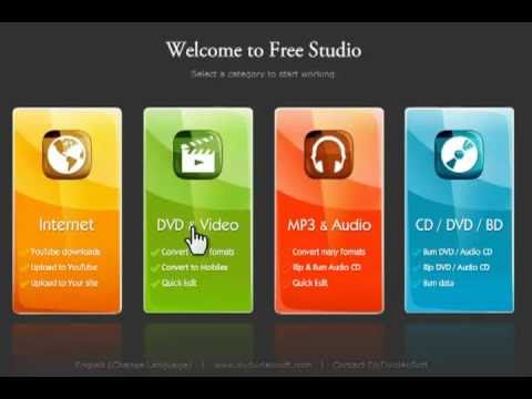 Free DVD & CD Ripper/Burner (DVDVideoSoft Free Studio)