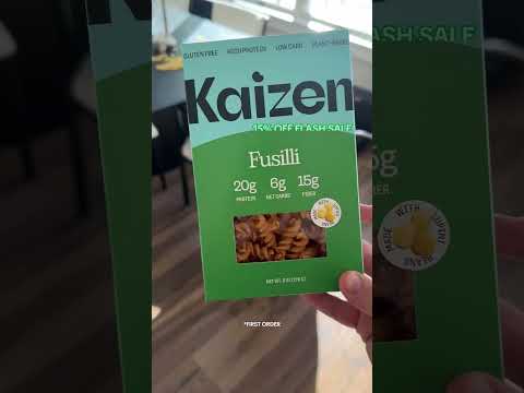 Kaizen Food Company Arash E #lowcarbpasta #ketopasta