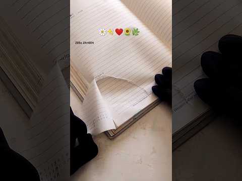 Aesthetic journal idea || #art #journal #shorts #diy