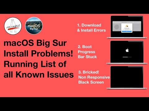 macOS Big Sur List of Install & Upgrade issues you need to know before Updating!