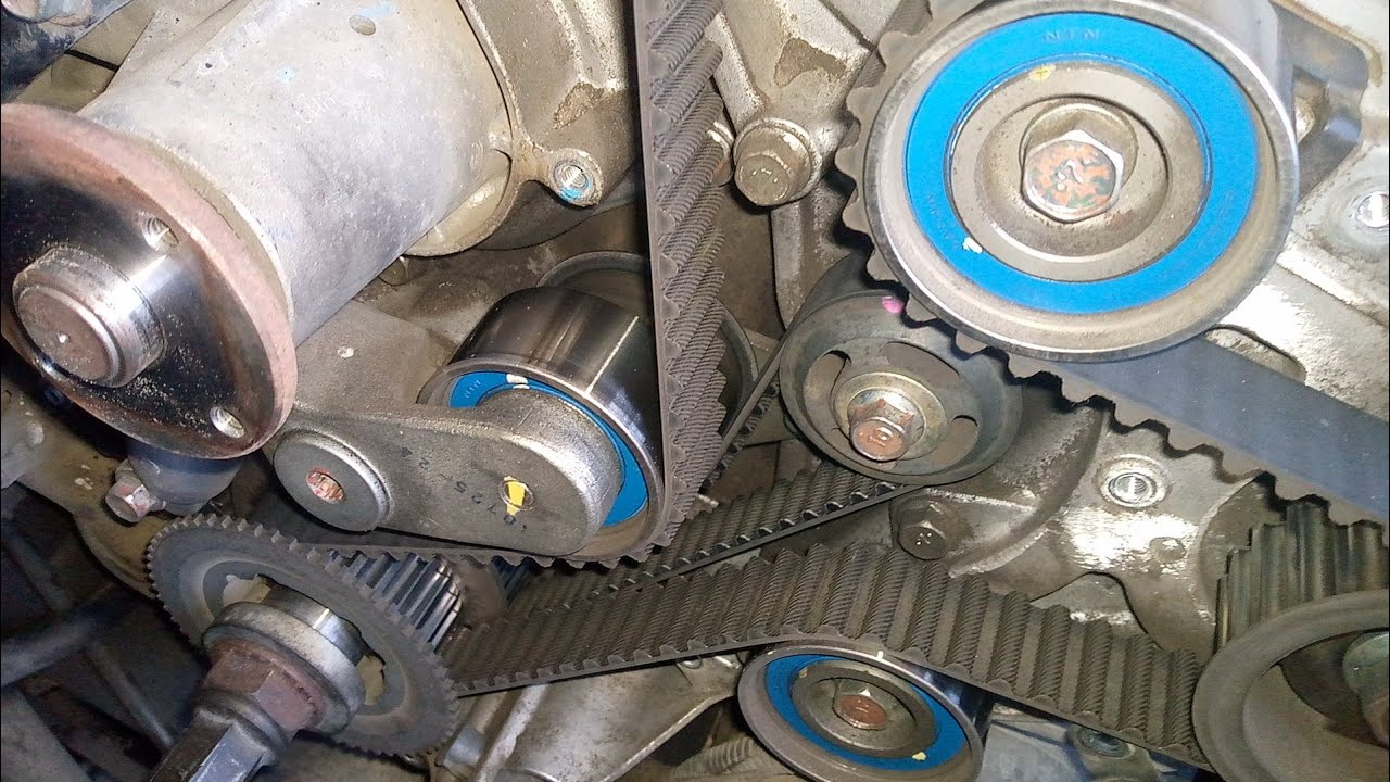 Mitsubishi Montero Timing Belt Marks 4D56 d.i.d