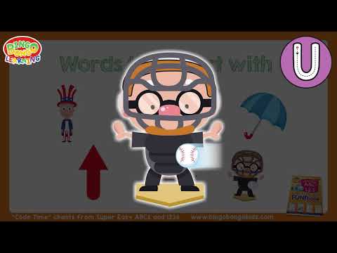 Words That Start With the Letter U | ESL/ EFL Phonics Chants | BINGOBONGO Learning