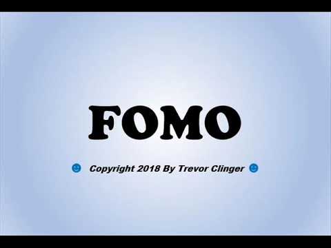 What Does FOMO Mean? (Texting & Messaging Pronunciation Series)