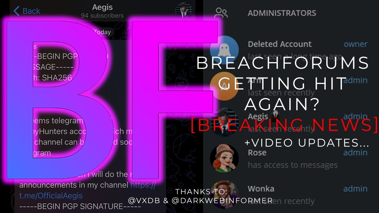 BreachForums Getting Hit Again