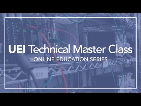 UEI Technical Master Class: Understanding the 1553 (MIL-STD-1553) Bus Monitor