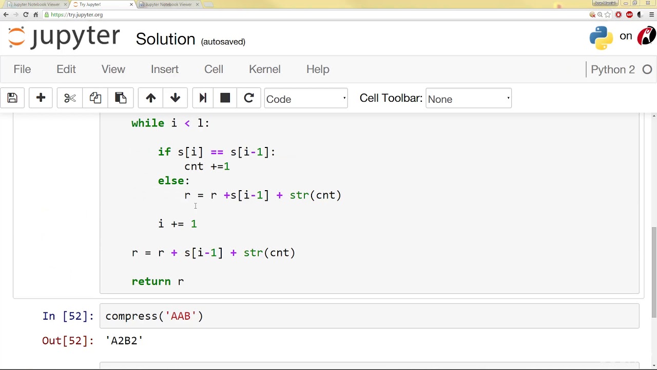 String Compression   Interview Problem   SOLUTION-24
