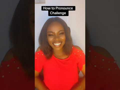 How to Pronounce Challenge #english #pronunciation #languagelearning #ielts #speaker #reading #learn