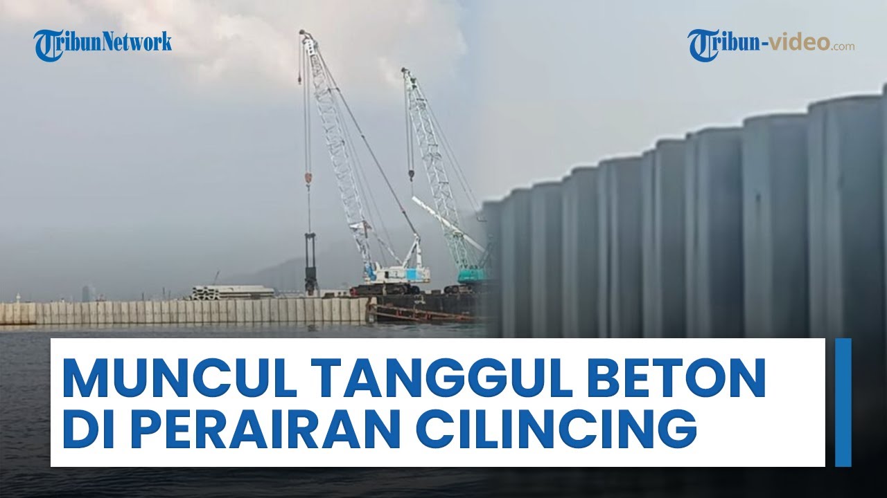 Viral Video Munculnya Tanggul Beton Sepanjang 3 Kilometer di Perairan ...