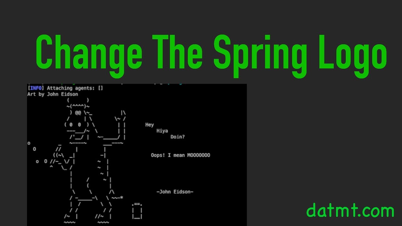 How To Change Spring Boot Logo On Start up