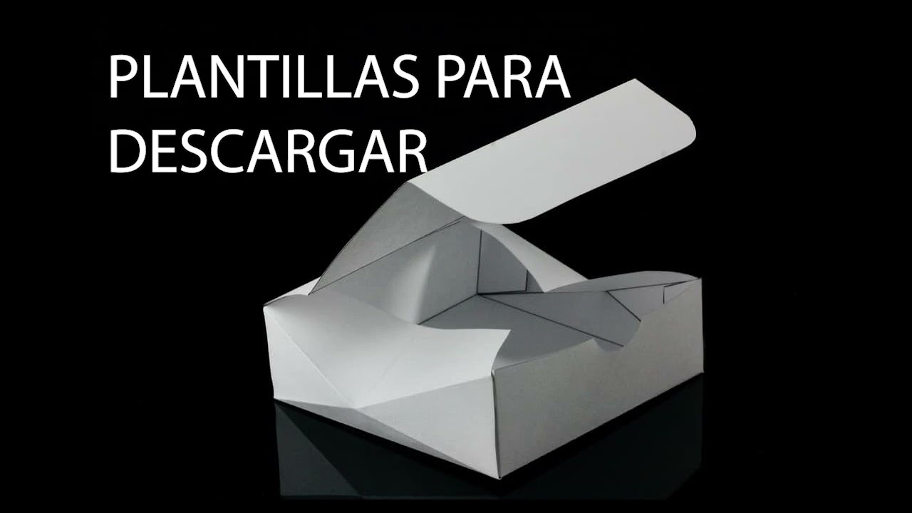 PLANTILLAS CAJAS DE CARTON DESCARGAR EN PDF TROQUELES