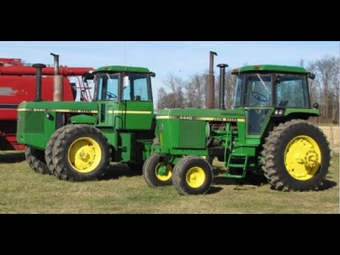 1979 John Deere 4440 and 1981 John Deere 8440 Tractors Sell on Oxford, OH Farm Auction 1/28/22