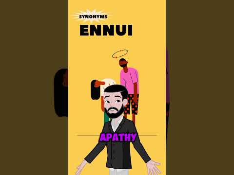 Ennui Synonyms #ennui #synonyms #vocabulary #shorts