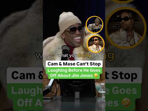 Cam’ron & Mase Can’t Stop Laughing Before He Goes Off About Jim Jones 🤣
