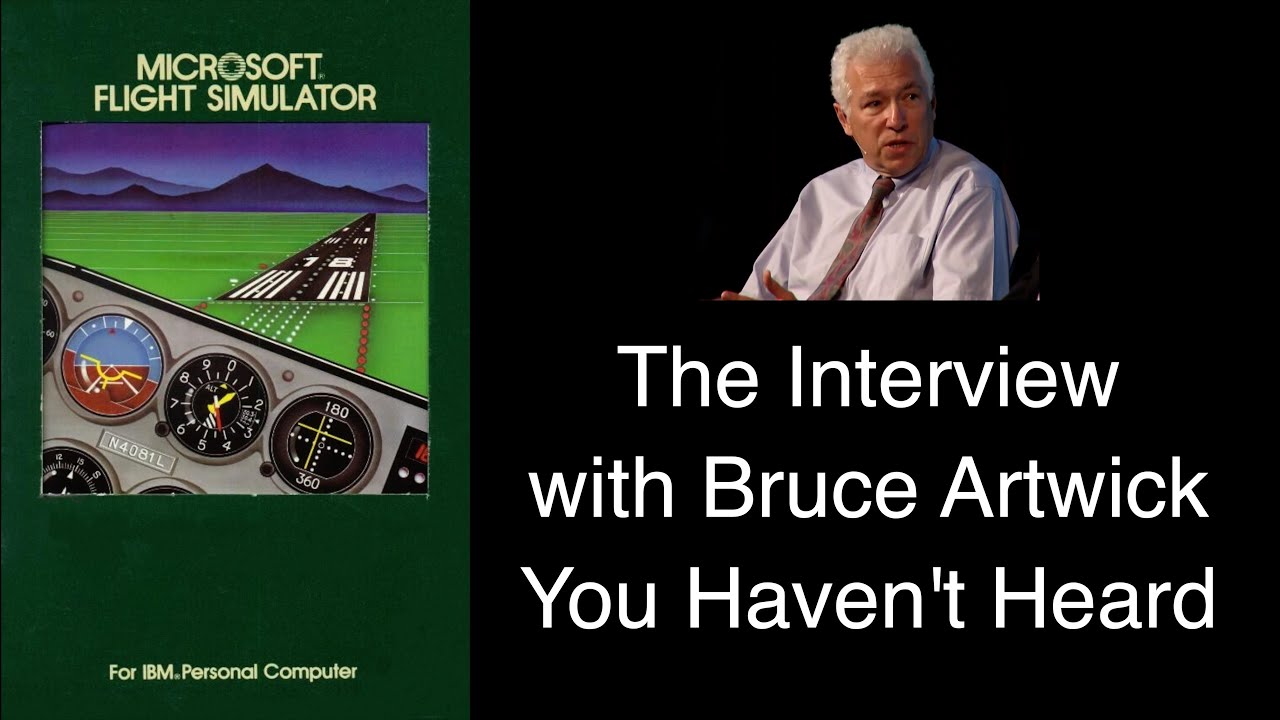 Rare Interview with Bruce Artwick on the Evolution of Flight Simulator ...