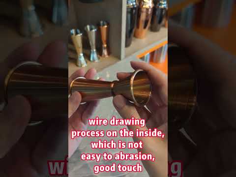Double Cocktail Jigger with Measurements