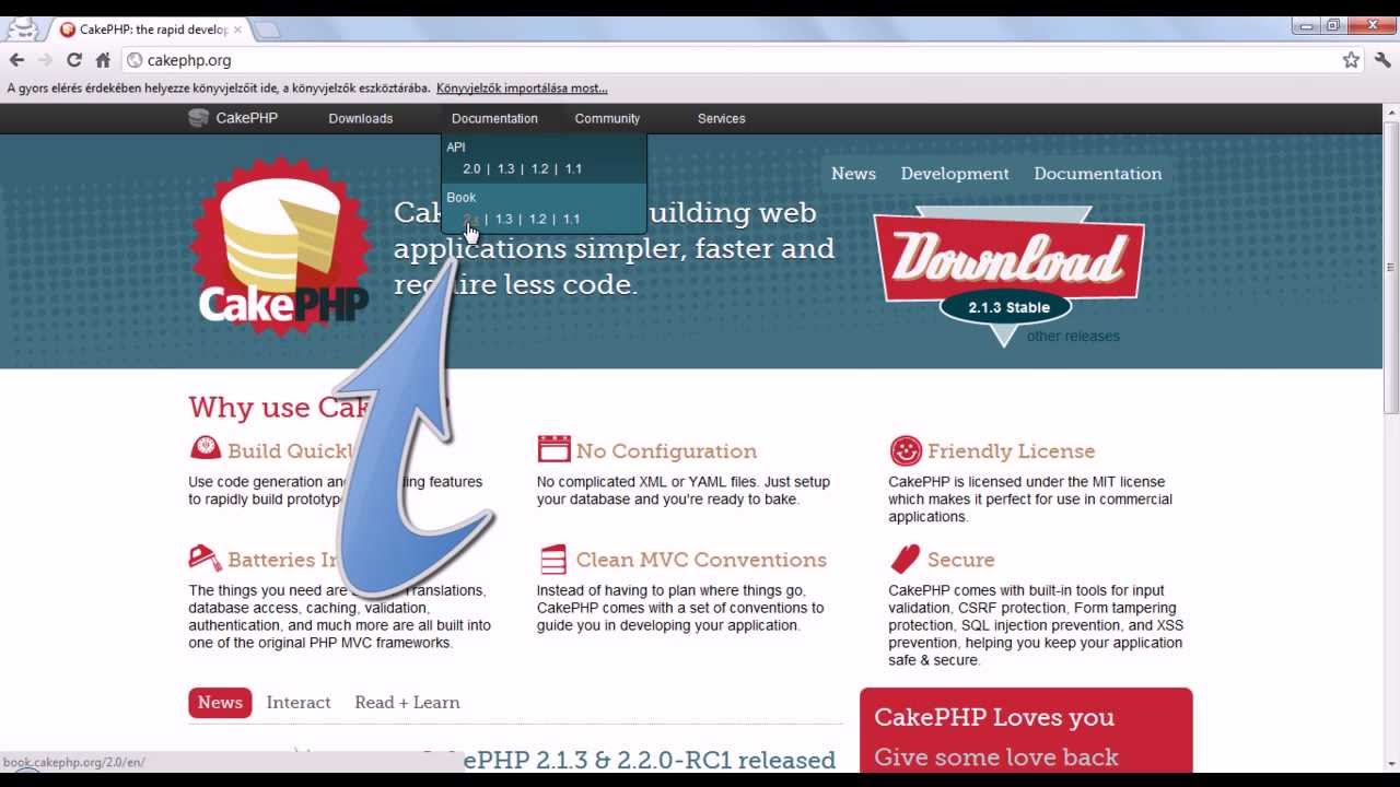 CakePHP 2.x Series E01 - Blog tutorial part1