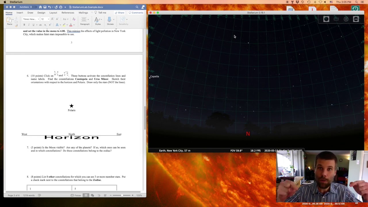 Stellarium Lab: Demo