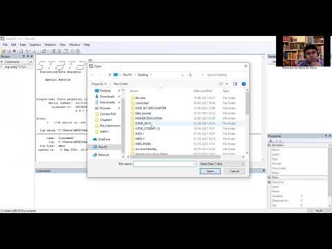 Stata-How to Create Do File and Log File in Stata
