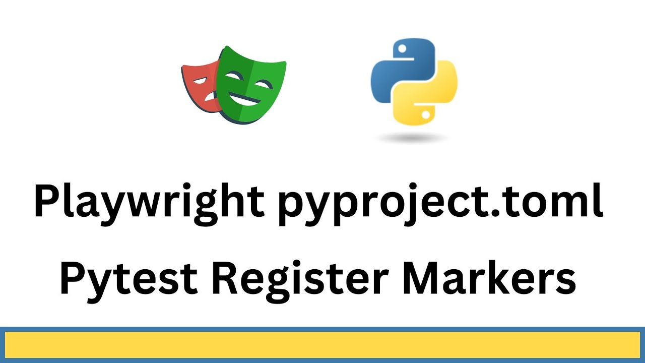 Playwright Python config file