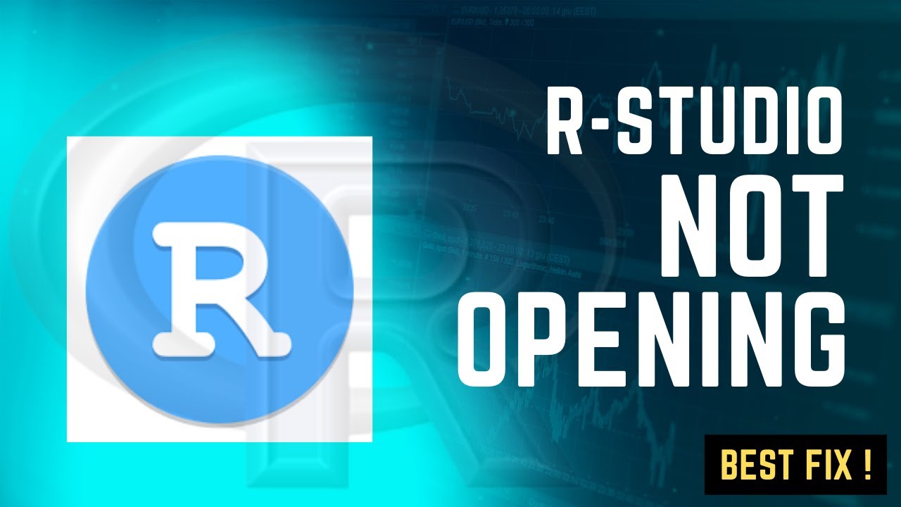 CAN'T OPEN RSTUDIO - 