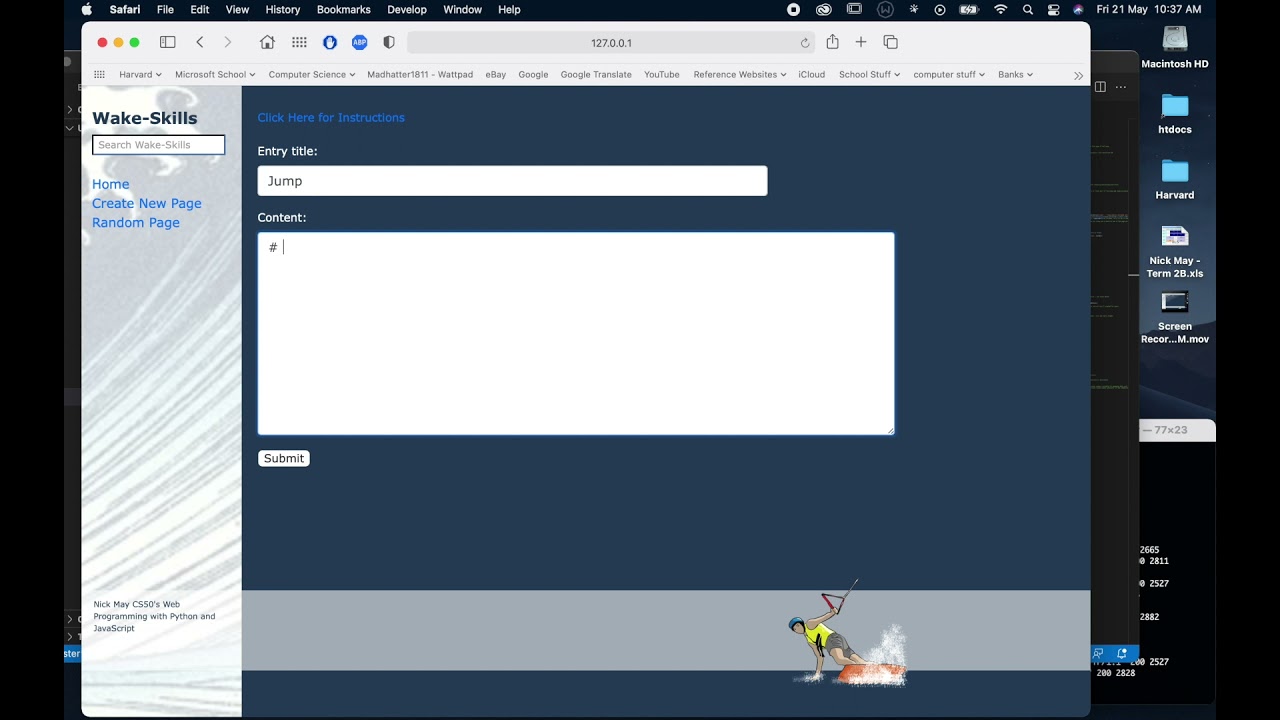 CS50 - HarvardX - Project 1 Wiki