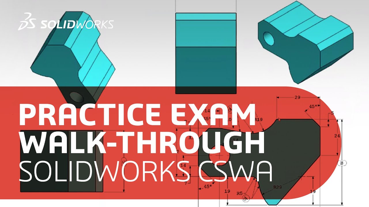 SOLIDWORKS CSWA Practice Exam Walk-Through