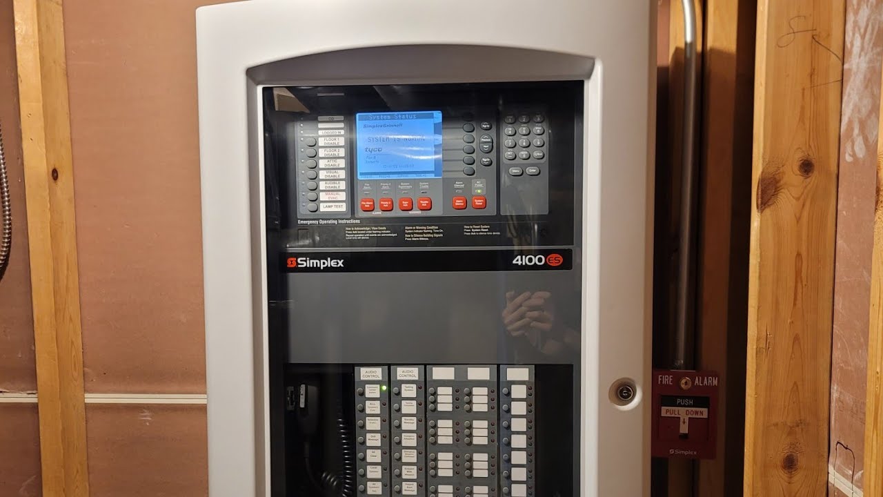 Simplex 4100U Home System Test 1