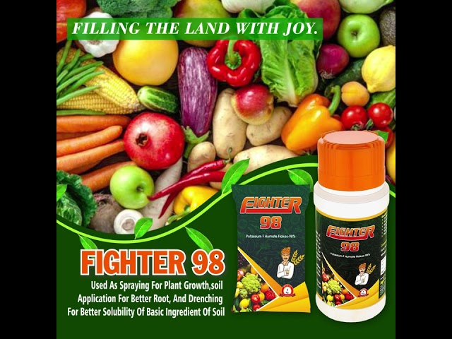 Plant Growth Promoter and Acid - Super Pottasium Humate-FIGHTER 98 ...