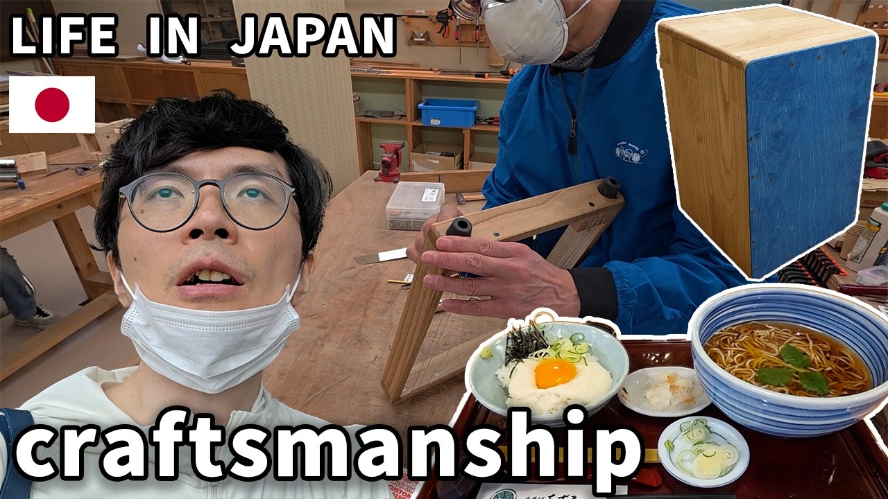 I Took a Day Off to Meet a Master Cajon Maker in Kyoto | Japanese Salaryman Vlog