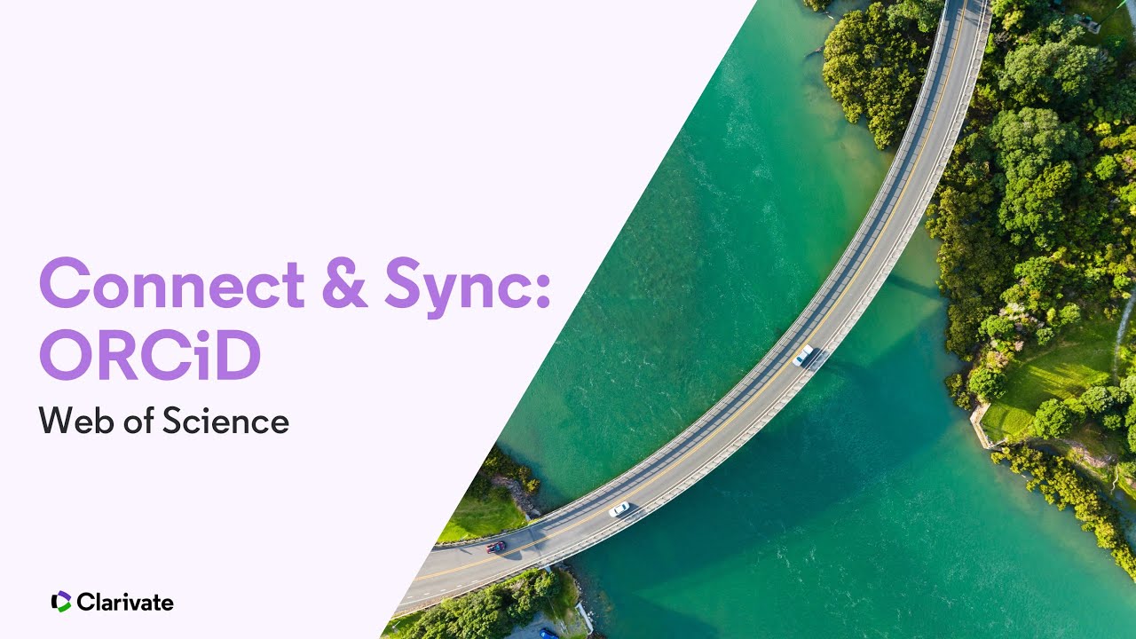 Connect and sync - ORCID