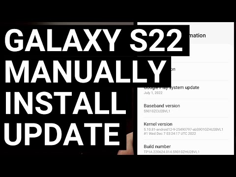 How to Manually Install Samsung Galaxy S22 OTA Updates with Odin