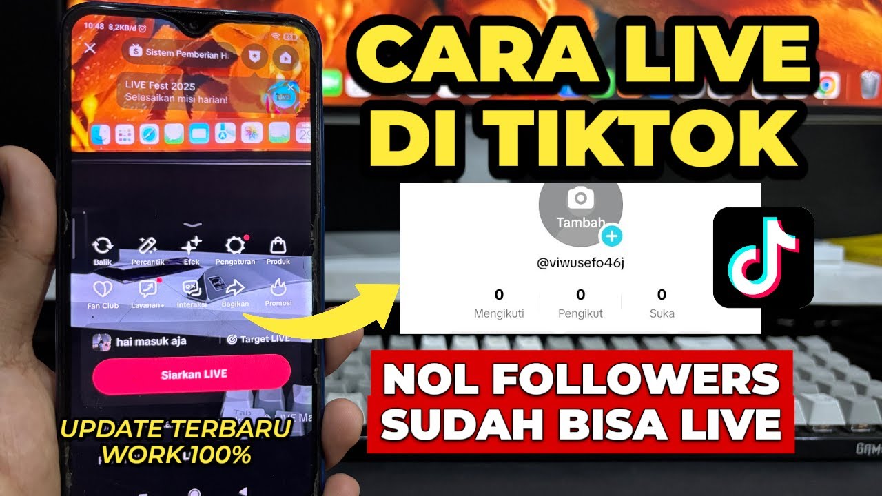 How to Go Live on TikTok Without 1,000 Followers | Latest TikTok Live Streaming