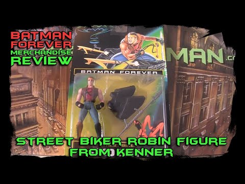 Batman Forever Merchandise Review - Street Biker Robin figure from Kenner