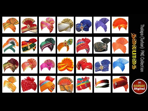 Thalapa (Turban) PNG file collection for Photoshop designing/pagdi/ pheta (@georgedigital6948)
