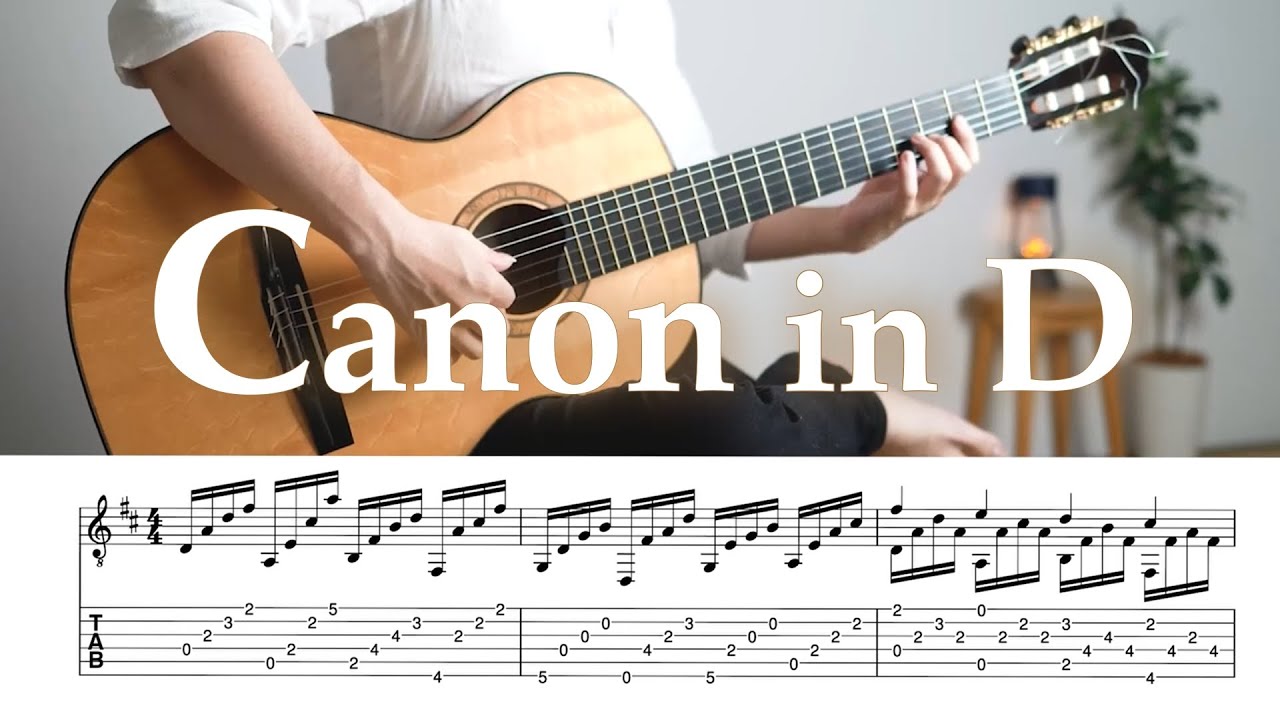 Canon in D (Pachelbel's Canon)  / TAB /sheet music