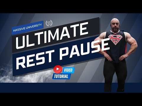 REST-PAUSE Training for MUSCLE GROWTH - Methods, Progression {Massive Iron University #3}