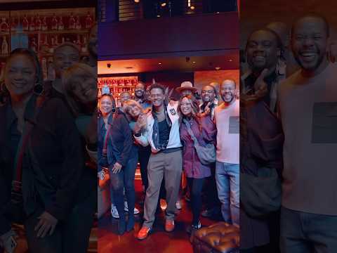Dinner with Chanté Moore and the gang at Brooklyn Chop House in New York City
