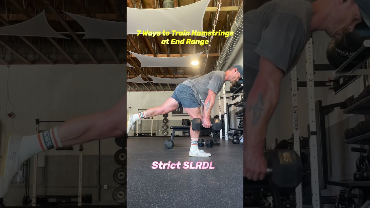 7 Ways to Train Hamstrings at End Range #hamstringinjury #hamstringexercise