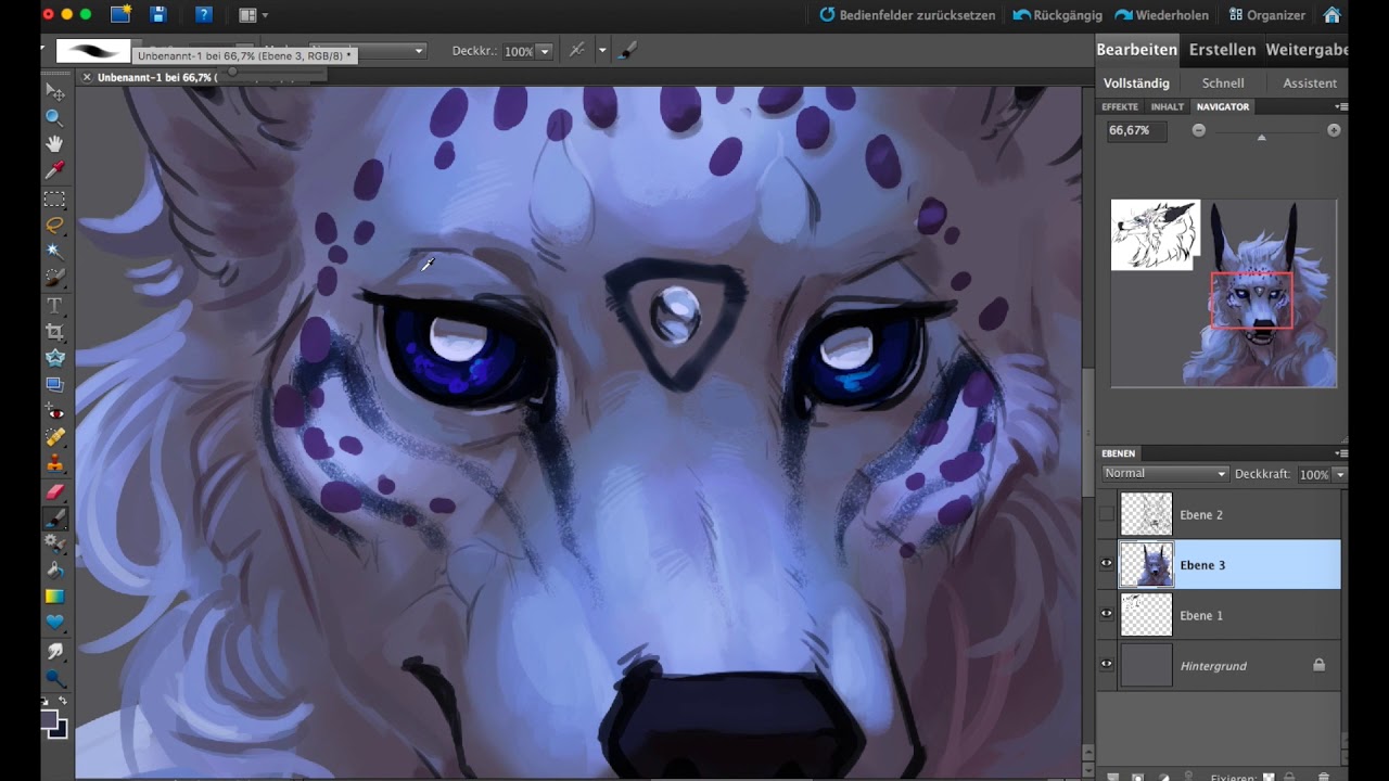 Speedpaint. 104 Prism (commission)
