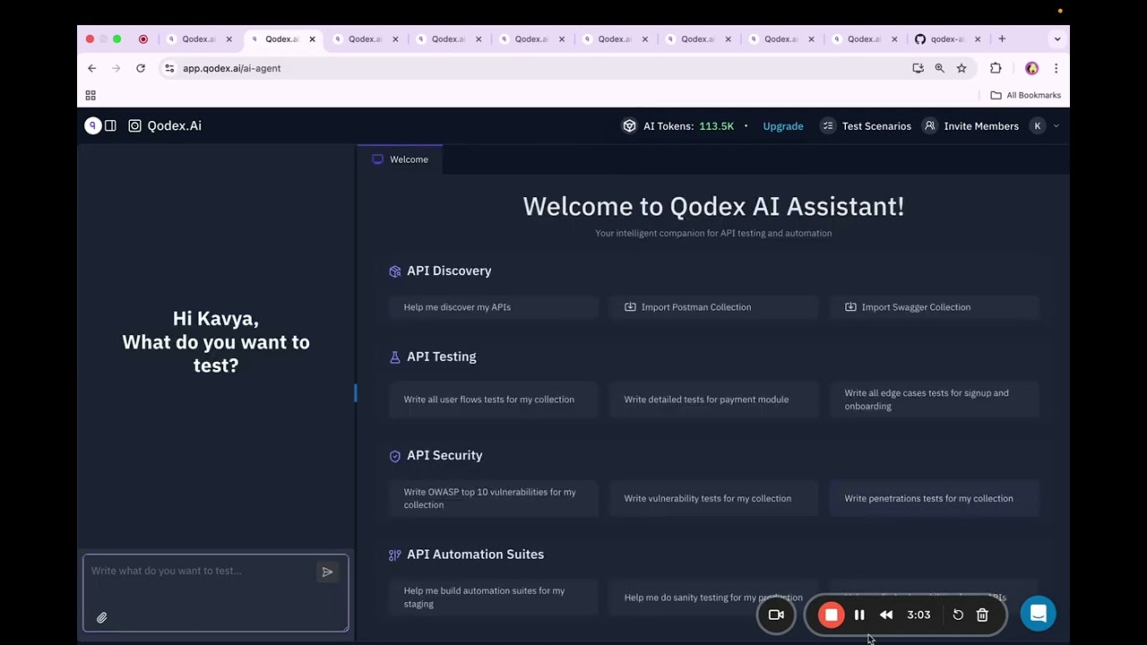 Qodex.ai Product Demo
