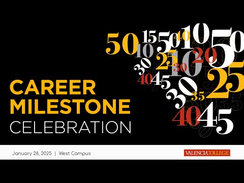 Career Milestone Celebration 2025