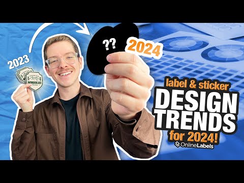 5 DESIGN TRENDS for Labels & Stickers in 2024! (+ Artwork Tips & Styles Explained) | OnlineLabels