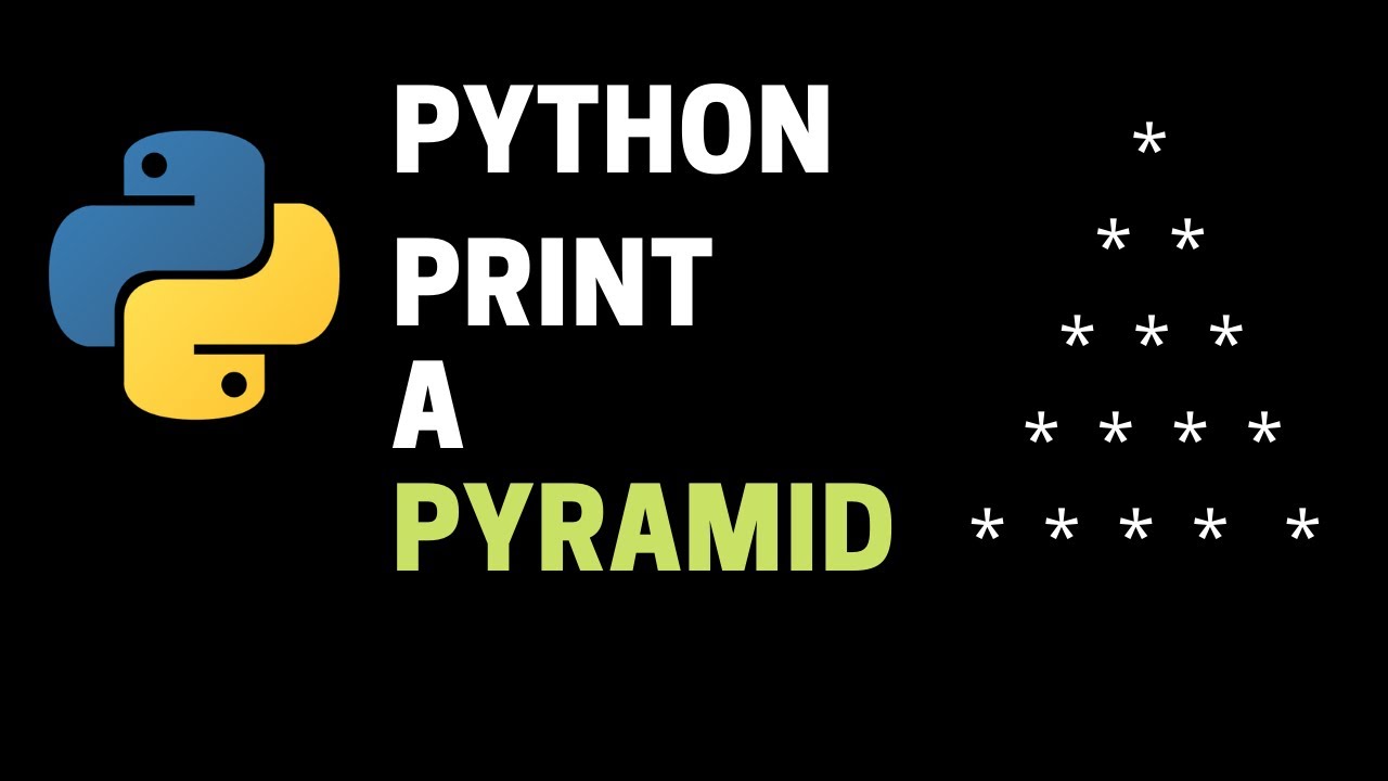 Python program to print a full pyramid pattern using star || Python for beginner