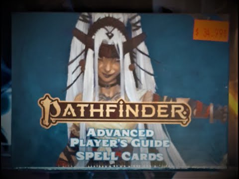 Pathfinder Advanced Players Guide Spell Cards Review