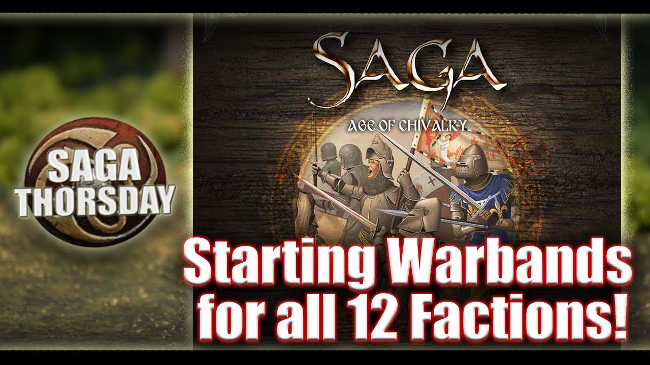 Beginner Warbands for every Chivalry faction! SAGA THORSDAY 307