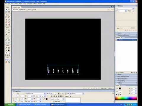 fireworks 8 tuto; gif